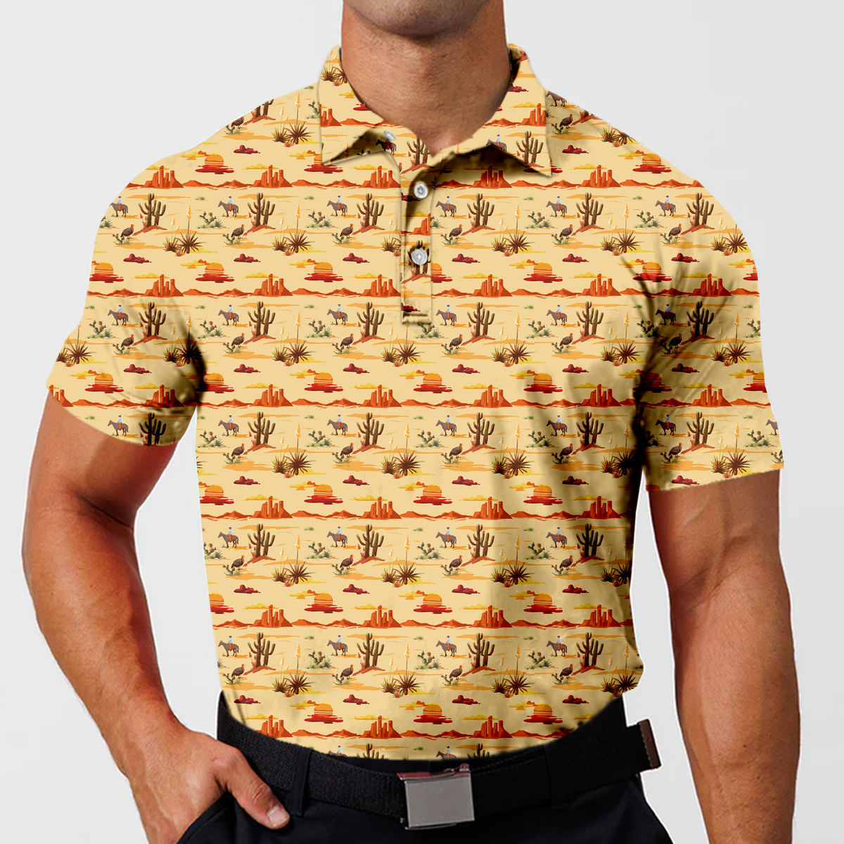 Desert Cactus Polo – Fore Aces