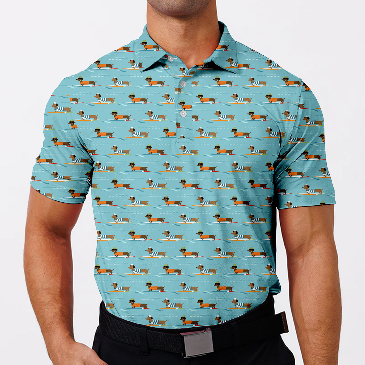 Dachshund Surf Polo – Fore Aces